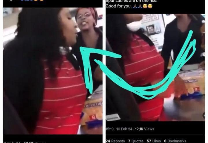 Another Female Spar employee trending on the Internet, after this ...