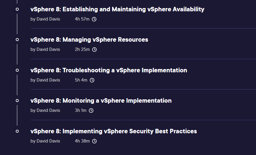 [Pluralsight] Implementing and Managing VMware vSphere 8 Path [2022-2023, ENG] :: RuTracker.org